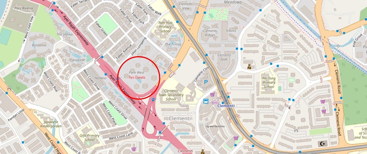 Parc Clematis location | Leedon Green by MCL Land | Official